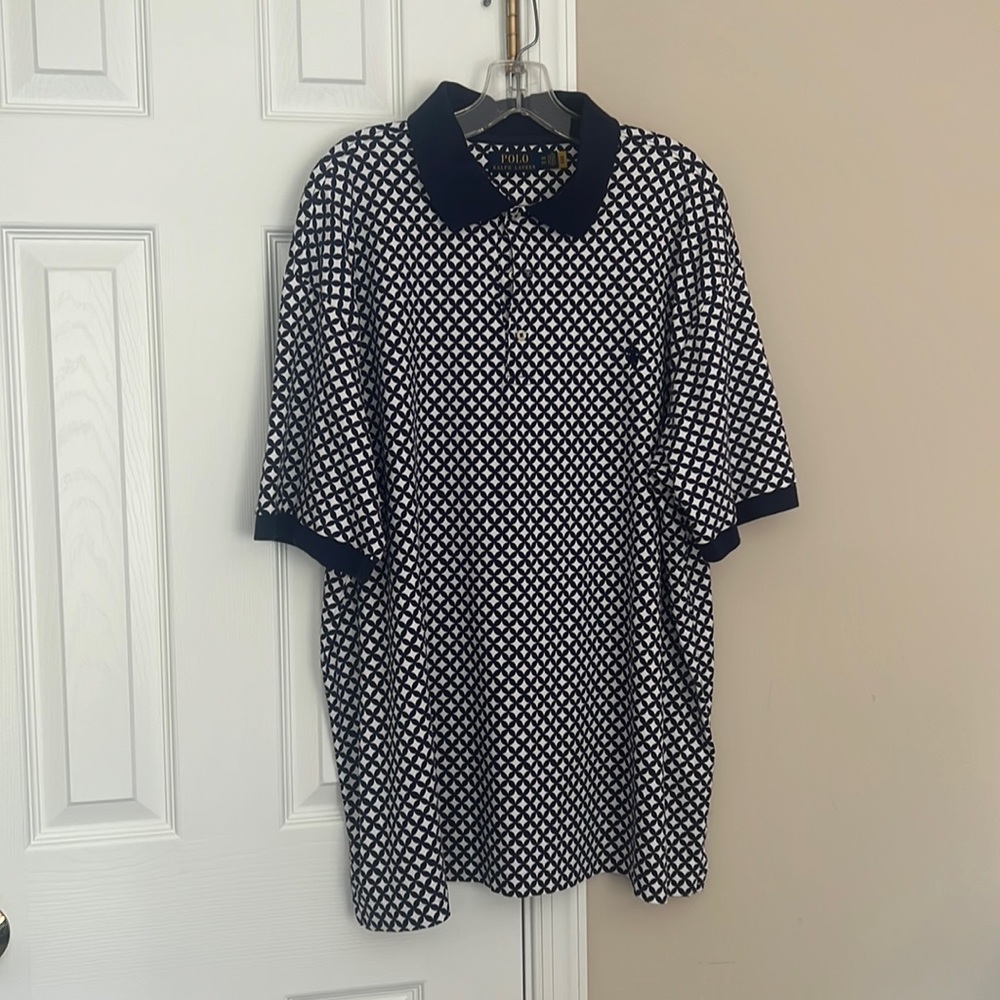 Polo Ralph Lauren Men’s Patterned Polo Shirt - Gem